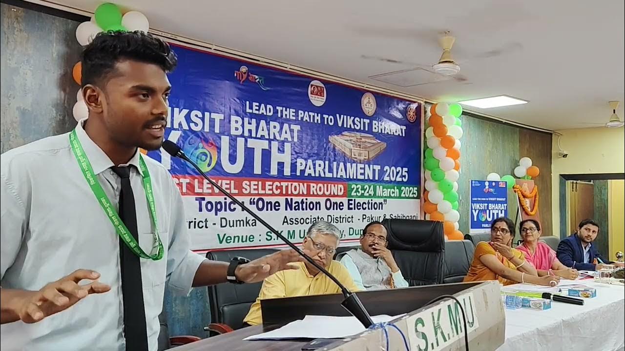 Speech by Sandeep Kisku - YouTube