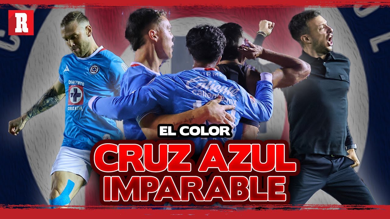 CRUZ AZUL LÍDER y con NUEVO RÉCORD de puntos | El Color Cruz Azul vs ...