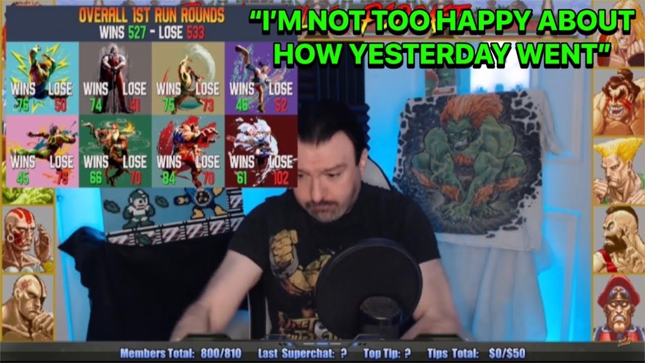 DSP With Excuses For Why He’s So Bad At Street Fighter And Got ...