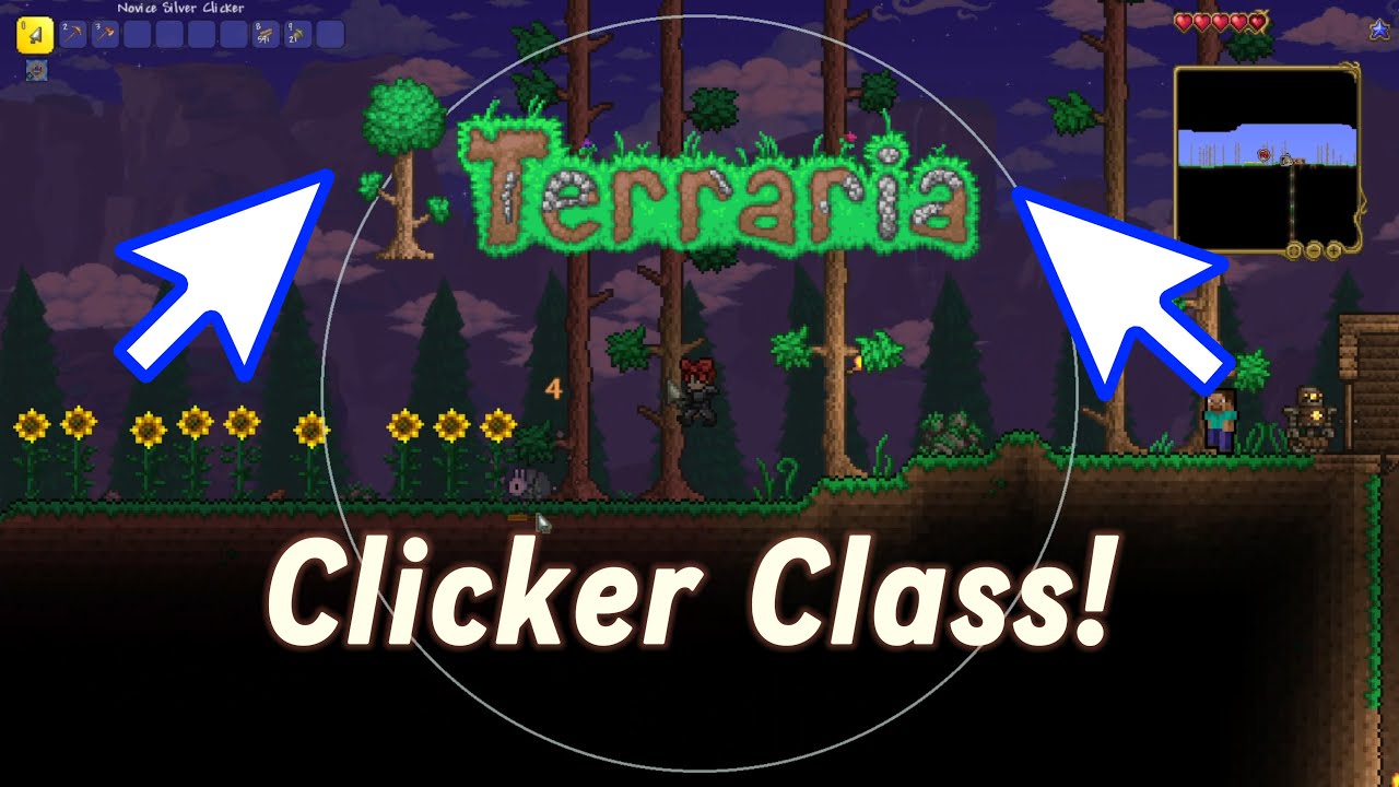 I attempt the Terraria Clicker Class! - YouTube