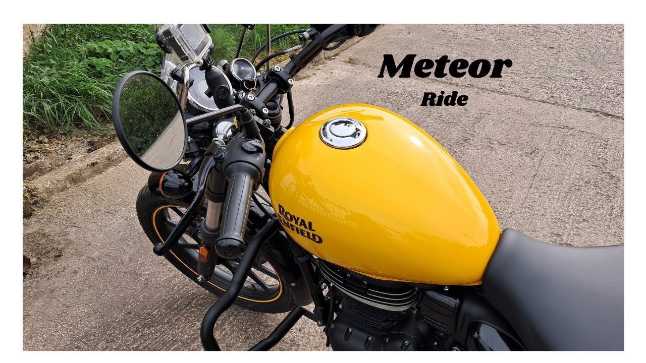 Royal Enfield Meteor 350 ride in Yorkshire - YouTube