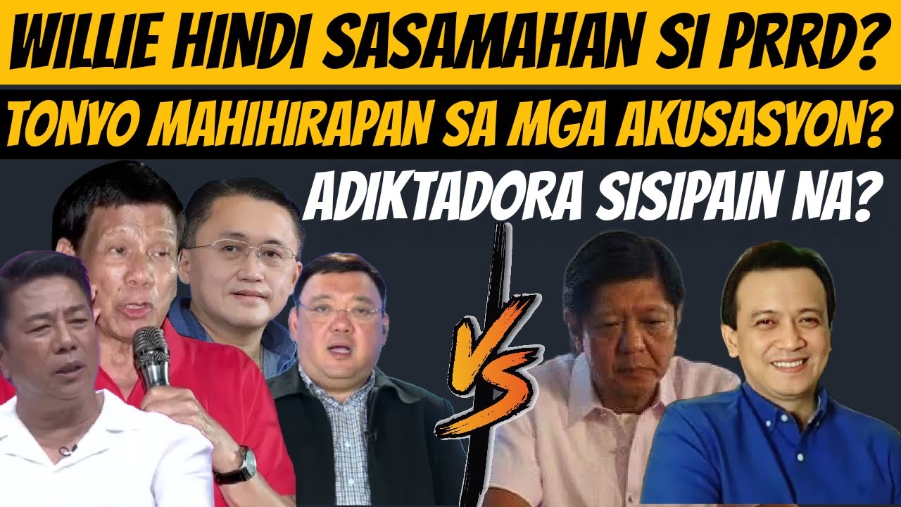 UMAT RAS? KUYA WILL II WAN SI PRRD SA 2025 SENATORIAL ELECTION? TONYO ...