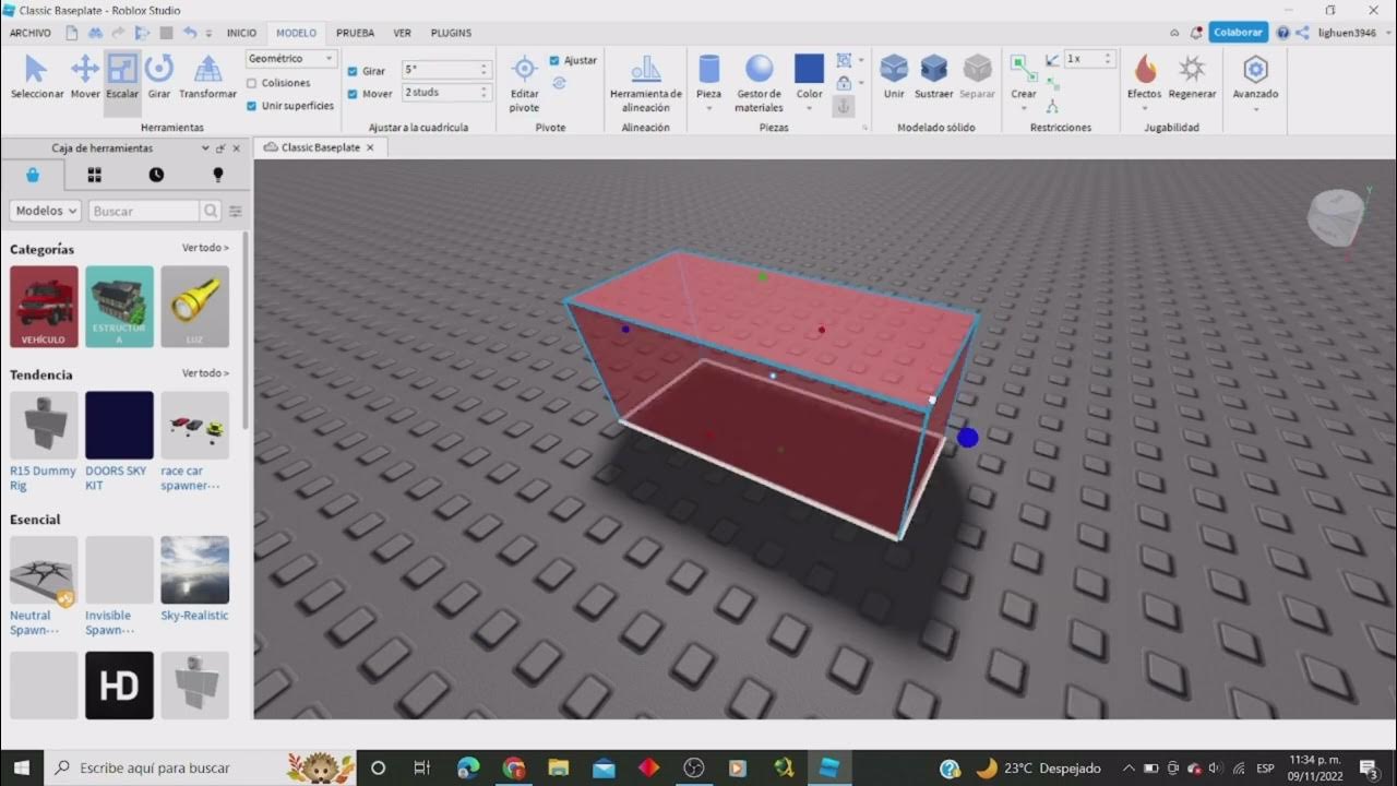 Como usar roblox studio - YouTube