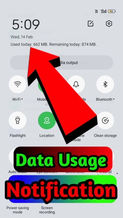 Data Usage kaise dekhe ? how to show data usage in notification | Data usage kaise check kare ...