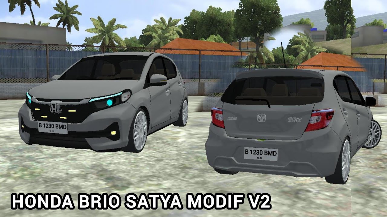 MOD BUSSID HONDA BRIO SATYA MODIF V2 - Bus Simulator Indonesia - YouTube