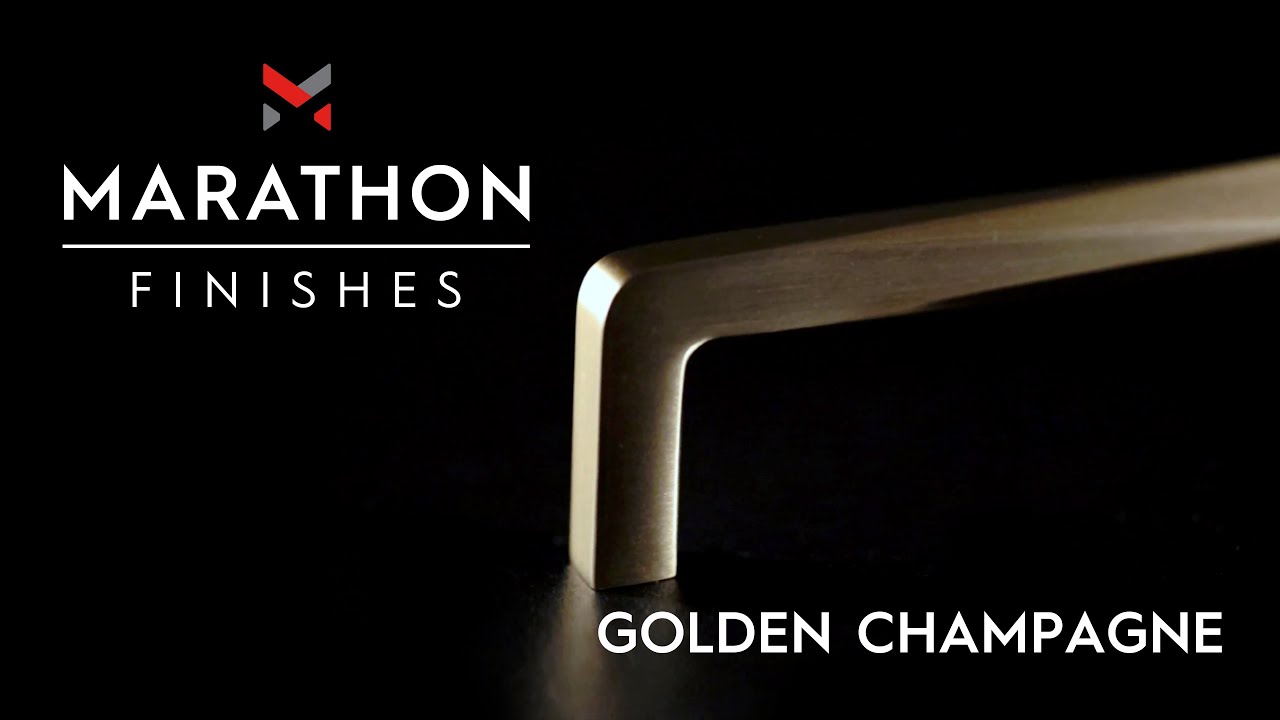 Decorative Hardware Finishes: Elegant Golden Champagne - YouTube