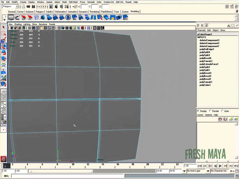 Maya Tutorial: Cushion Chair Back (Part 1 of 3) - YouTube