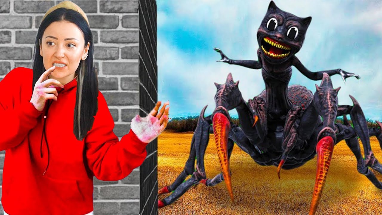 KARTON KEDİ ! EVDEKİ GİZEMLİ CARTOON CAT. ÖZLEM GÖK - YouTube