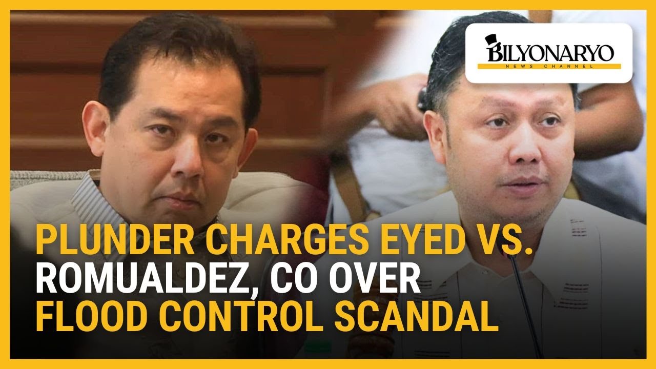 Plunder charges eyed vs. Romualdez, Co over flood control scandal | The ...