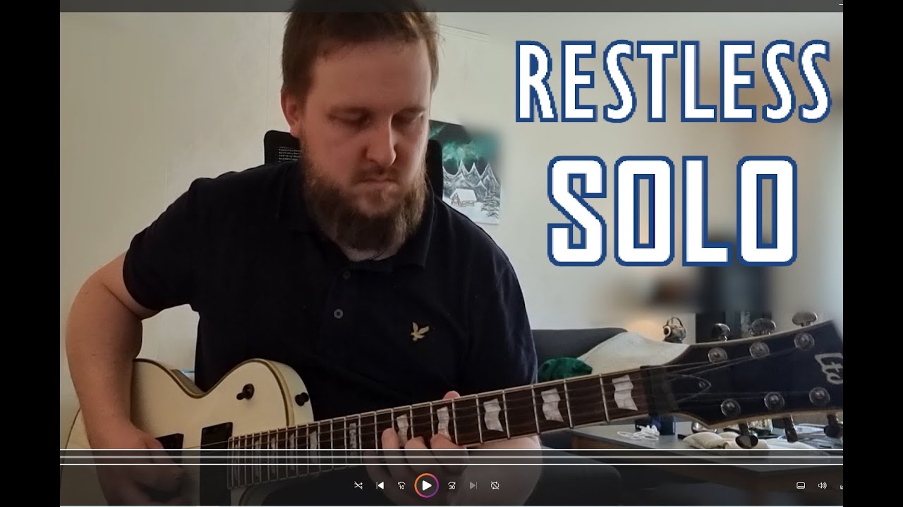 Restless - Guitar Solo - YouTube