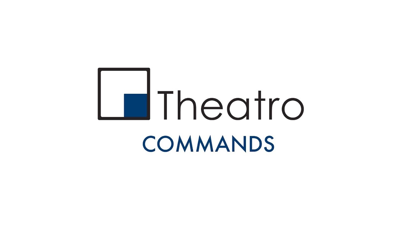 Theatro Basics - Commands - YouTube
