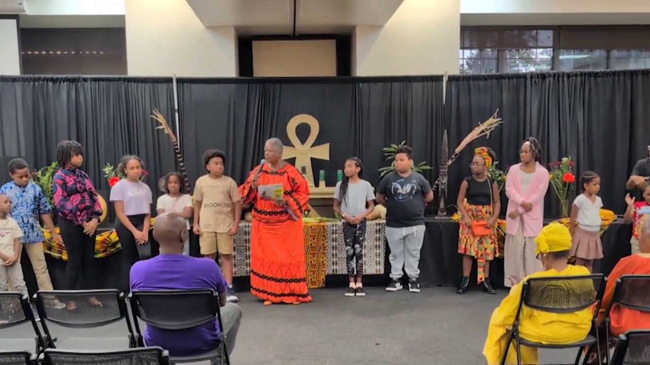 Winter Park’s Kwanzaa celebration about heritage, community - YouTube