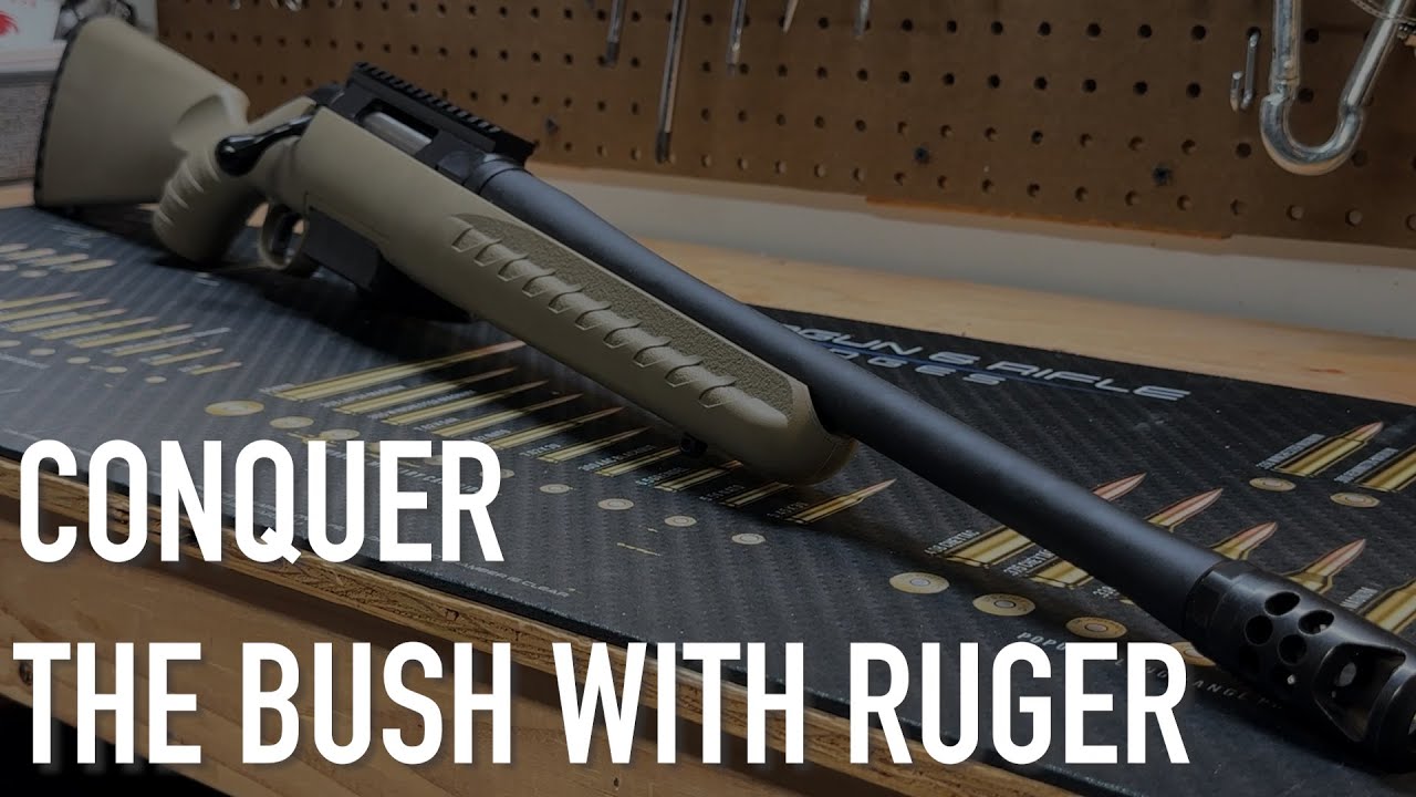 Ruger Bush Conquerer!!! Ruger American Rifle Series 450 Bushmaster. - YouTube