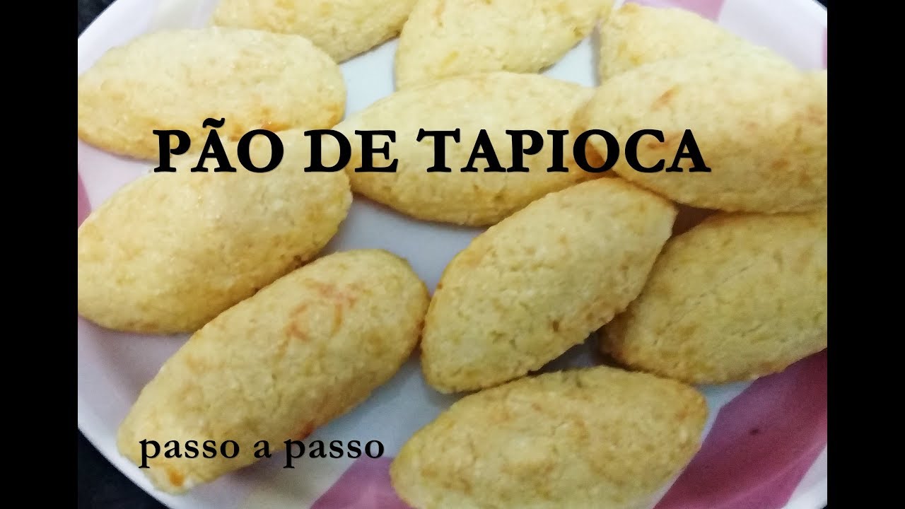 PÃO DE TAPIOCA - PASSO A PASSO - YouTube