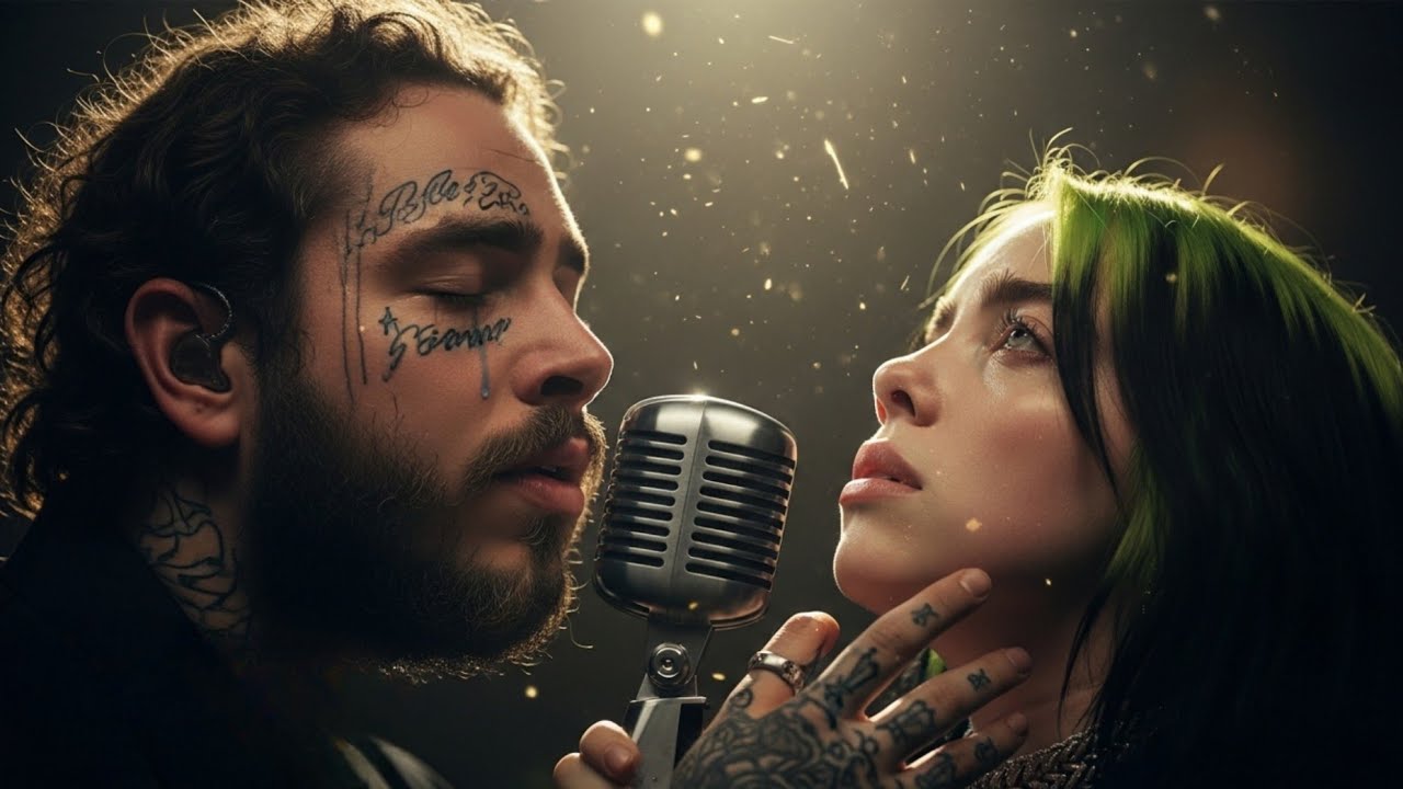 Post Malone ft. Billie Eilish – Flames of Desire (Lyrics Video) - YouTube