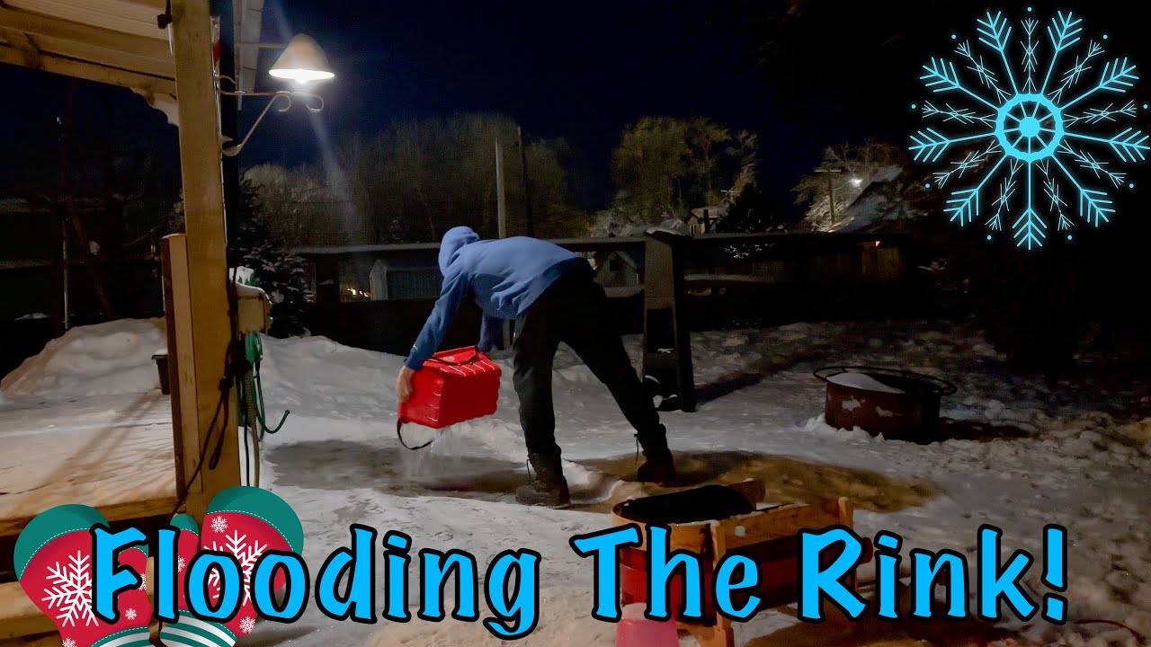 Cooking With Kay!! && Flooding The Rink!! - YouTube