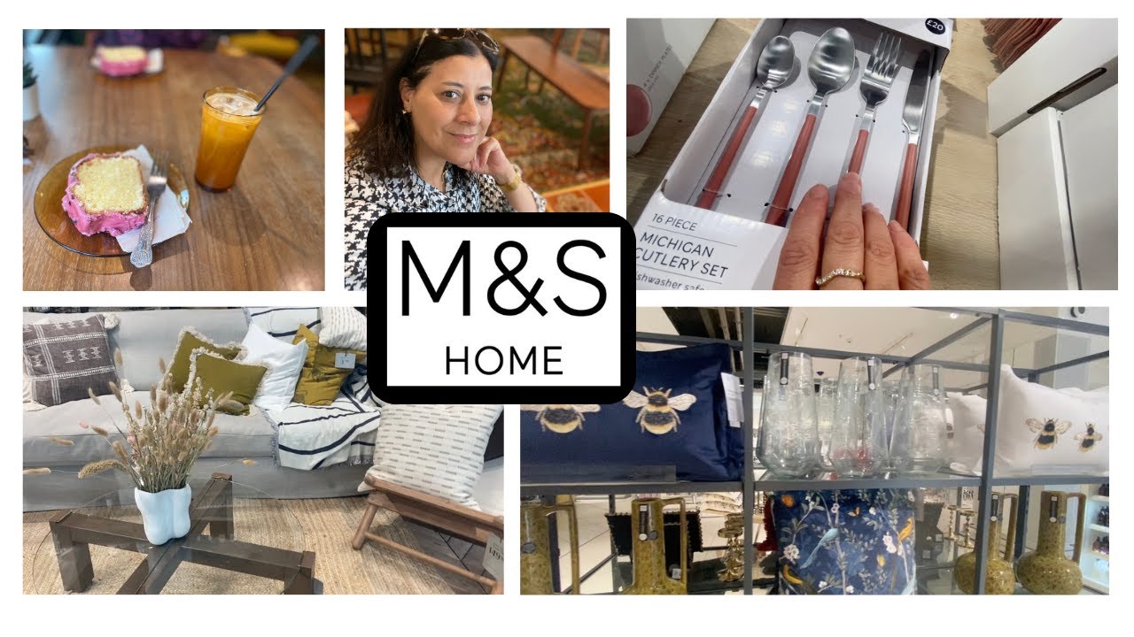 Come shop with me at M&S Home 2024| Bohemian Cafe!!! - YouTube