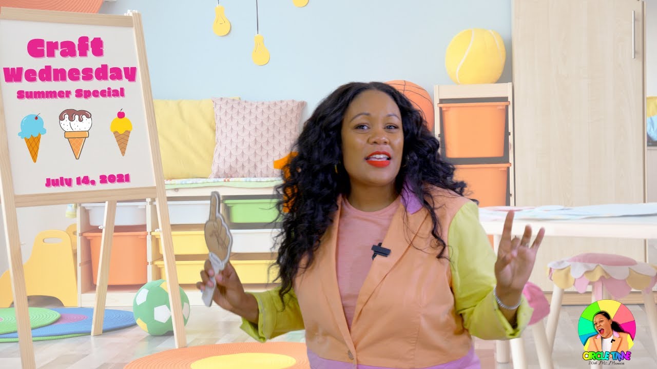 Wednesday - Preschool Circle Time - Craft Wednesday Special - Ice Cream ...