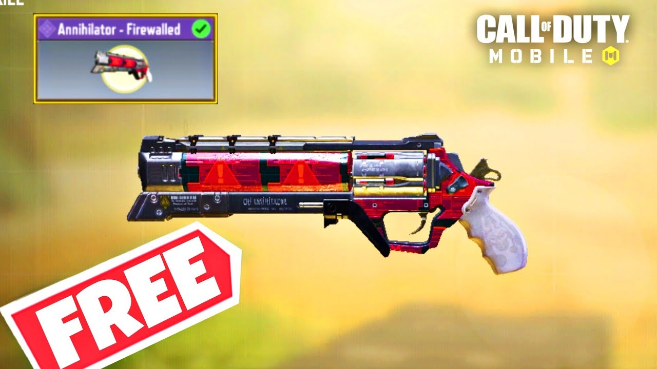 HOW TO GET FREE EPIC ANNIHILATOR FIREWALLED SKIN COD MOBILE FREE EPIC ...