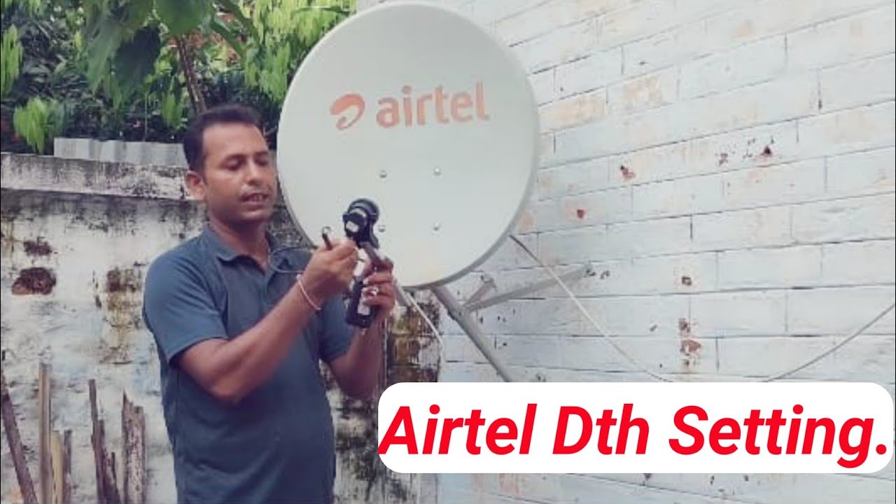 Airtel DTH Relocation || Airtel DTH Signal Setting - YouTube