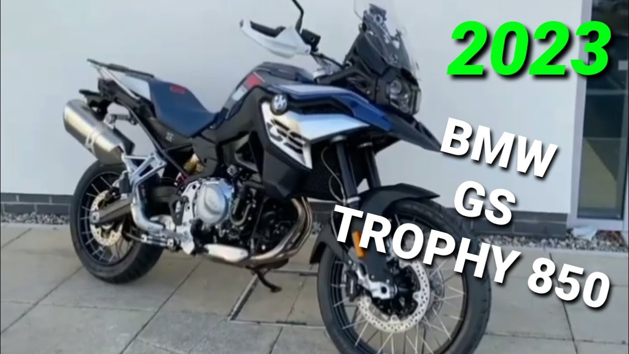 2023 BMW GS trophy 850, specs and Walkaround - YouTube