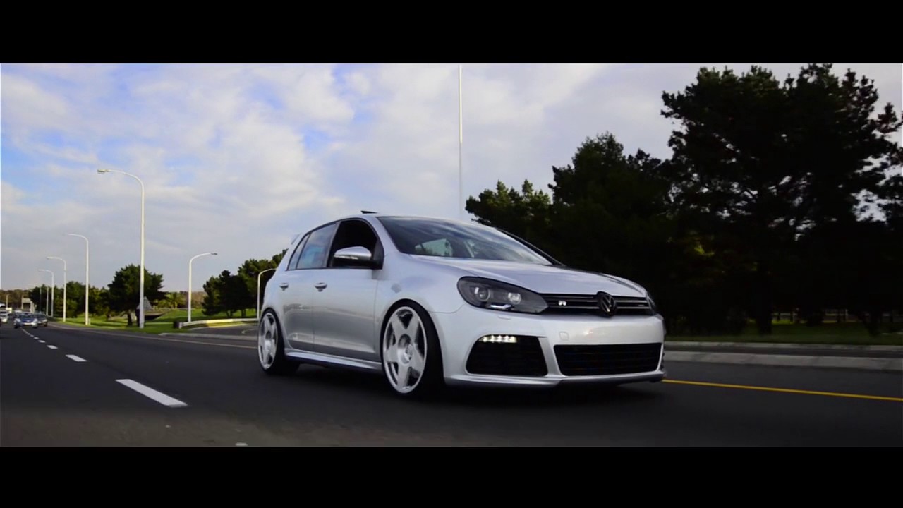Zeeno’s Bagged VW Golf 6R | Capestance Air X SD Studios - YouTube