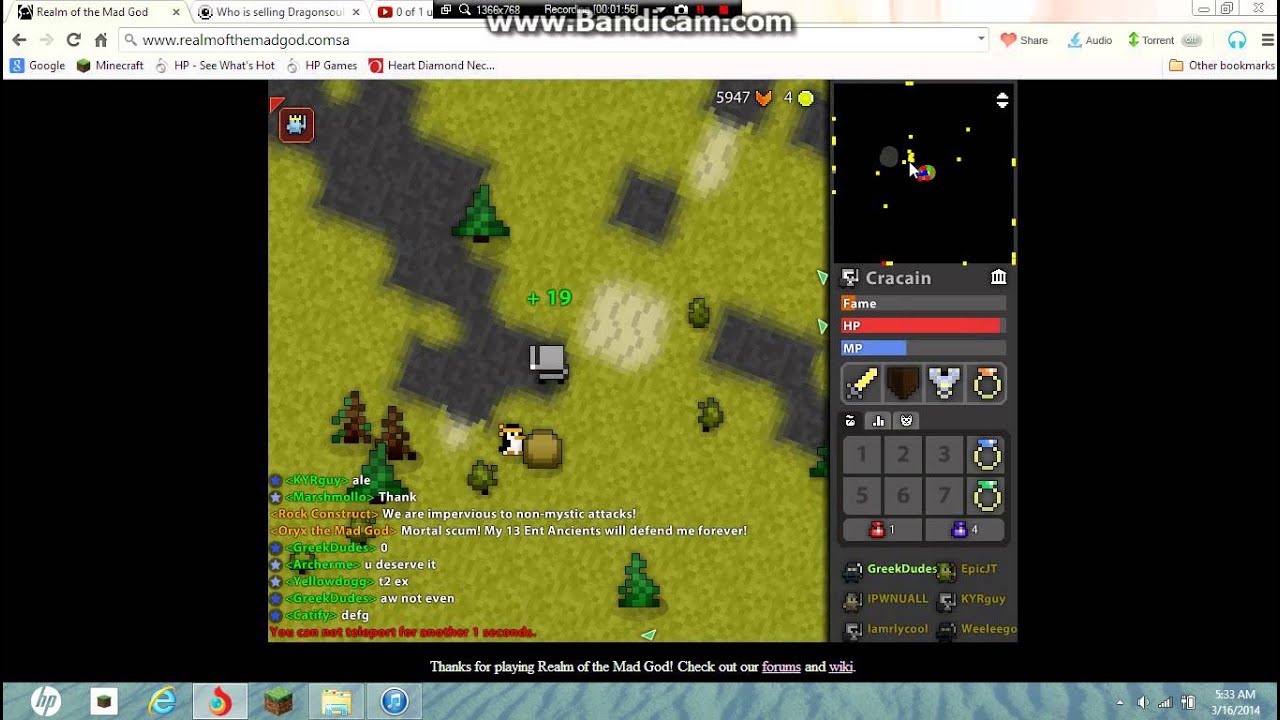 Rotmg: Knight Npe #1 - YouTube