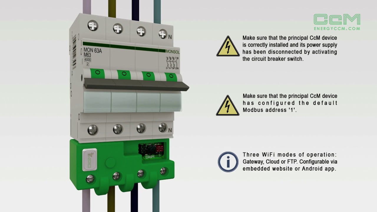 Peripheral CcM WiFi for smart metering and submetering - YouTube