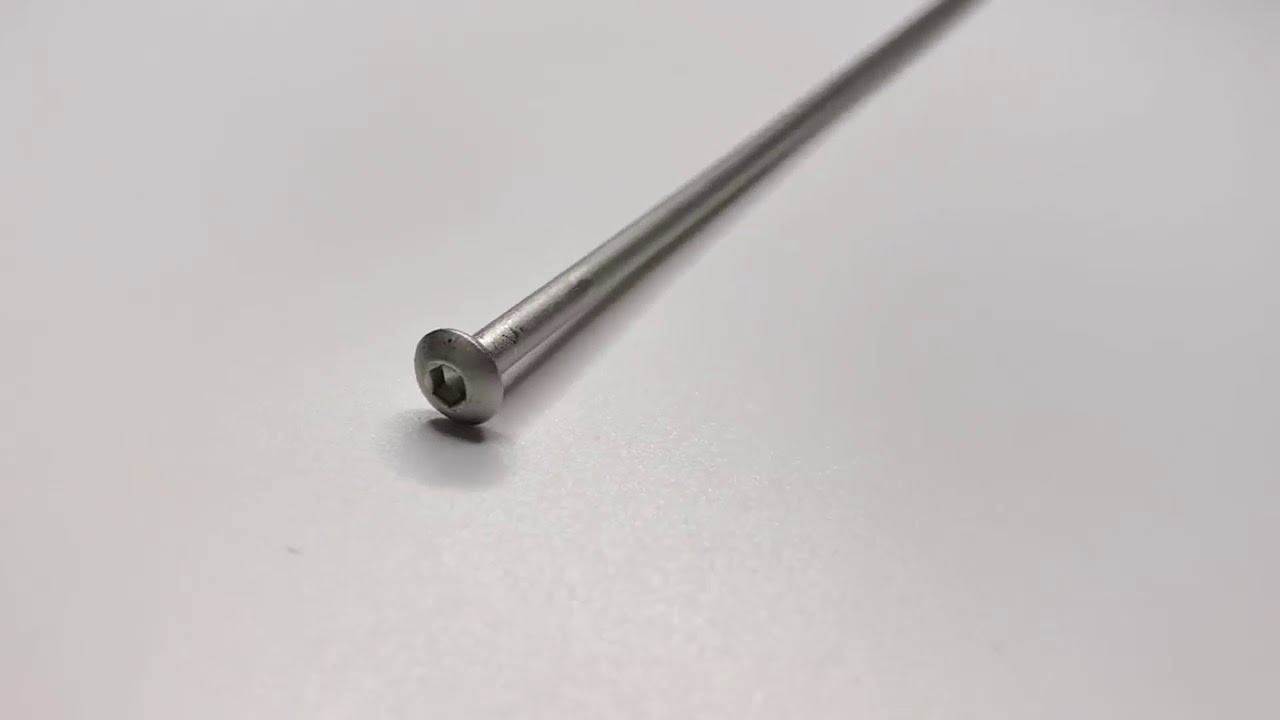 stainless steel extra long bolts button head hexagon socket allen ...