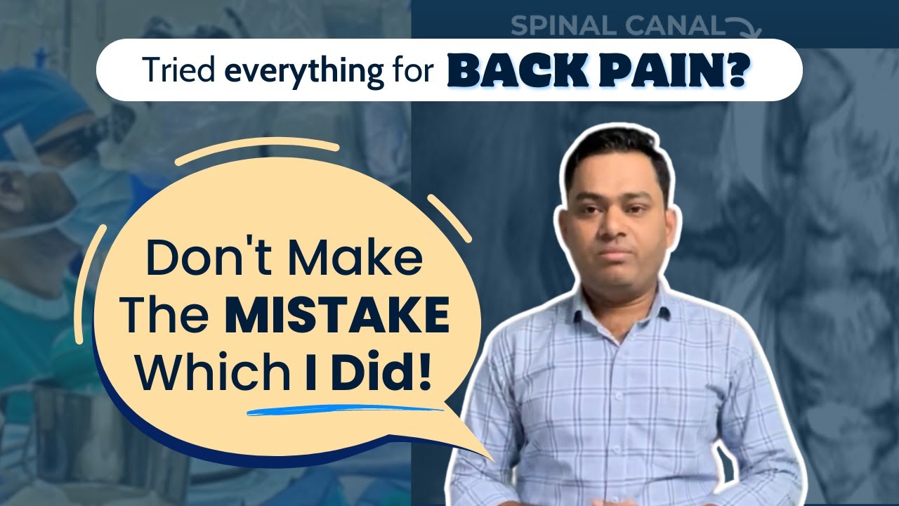 Do You Fear Spine Surgery - Watch This Video | Sciatica Surgery | Dr ...