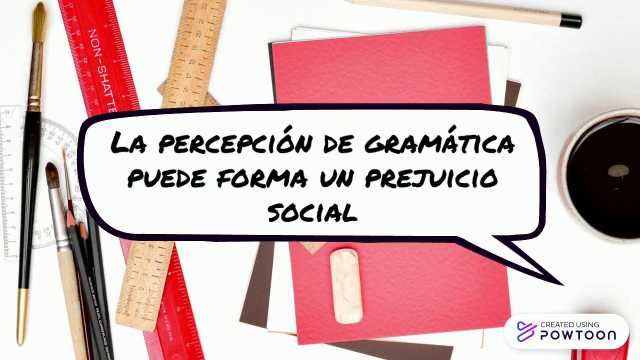 Gramática Prescriptiva y Descriptiva - YouTube