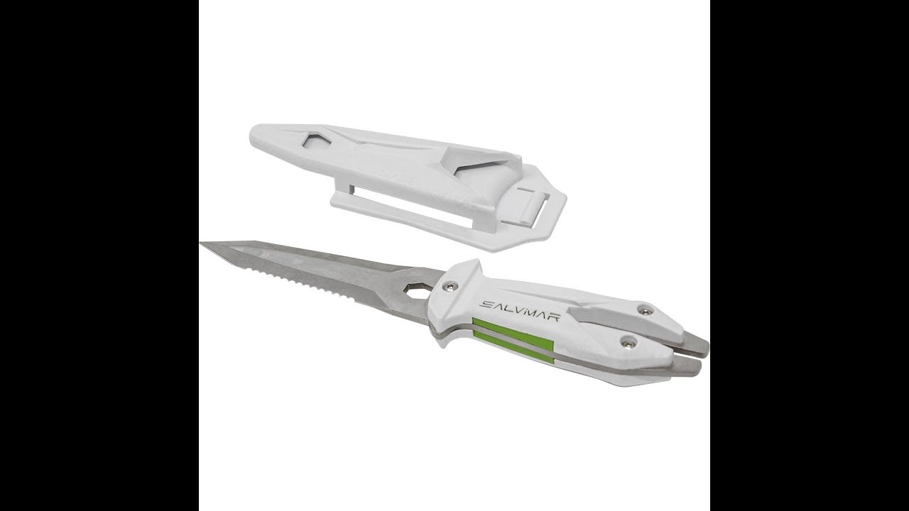 Faca Salvimar Goemon knife for underwater fishing; Faca Salvimar - YouTube