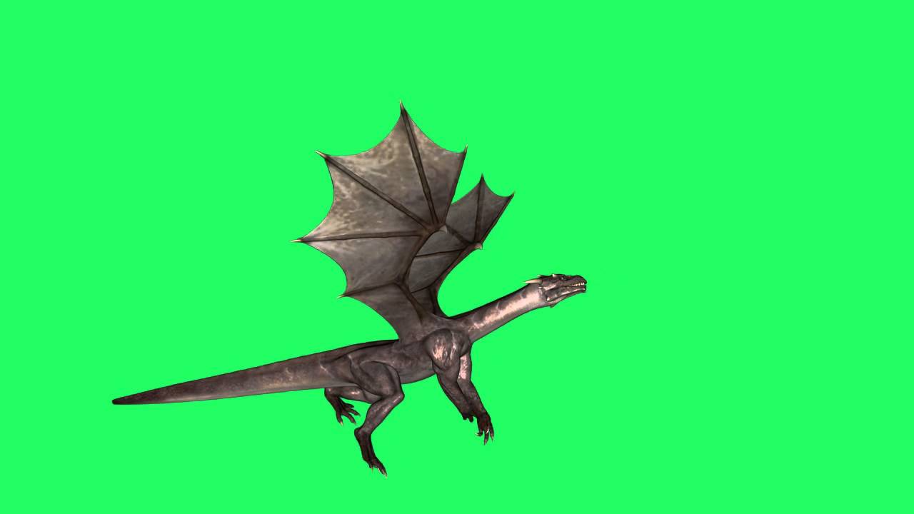 dragon green screen effect - YouTube