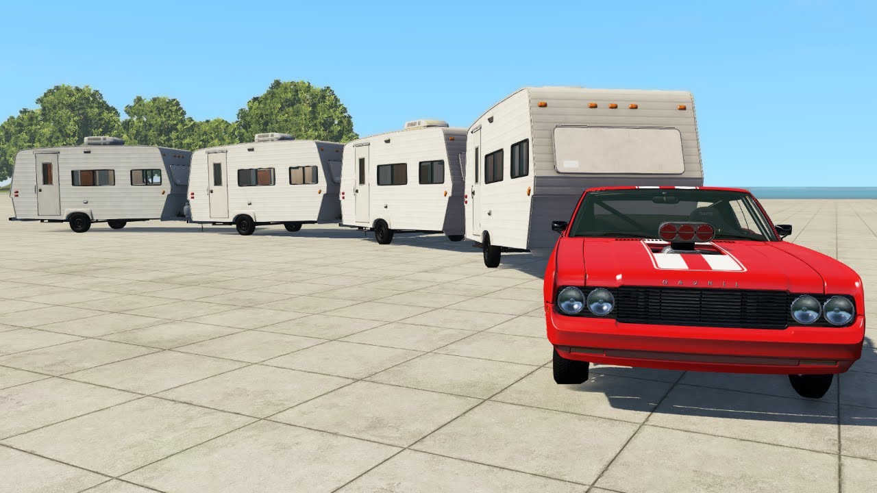 SJOV MED CAMPINGVOGNE! // BeamNG.drive [Dansk] - YouTube