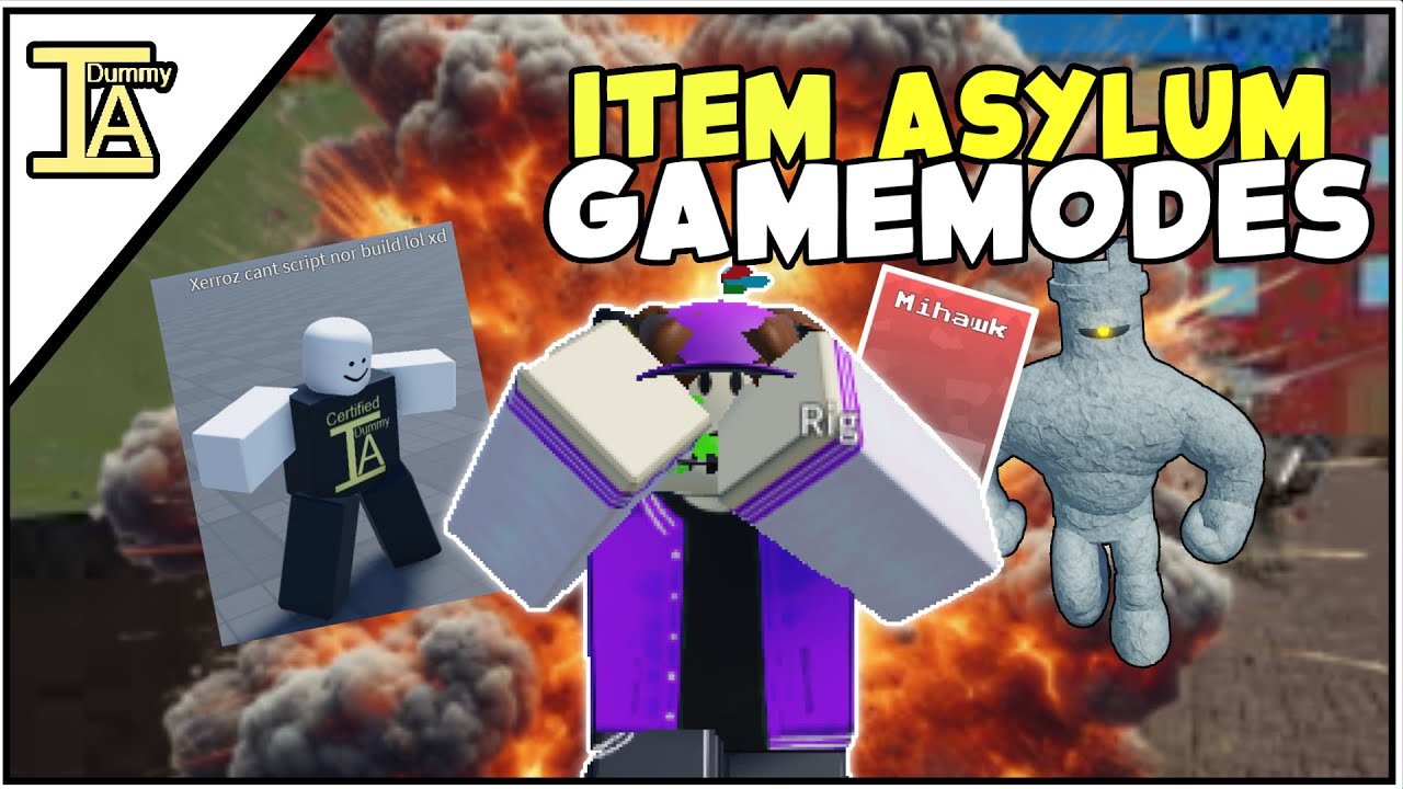 ROBLOX Item Asylum Gamemodes: EXPLAINED - YouTube