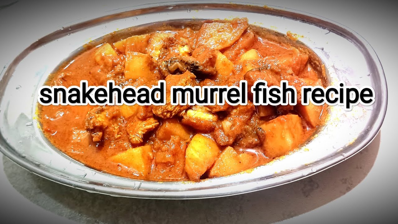 village style snakehead murrel fish recipe/ ଶେଉଳ ମାଛ ଧକା - tastes like ...