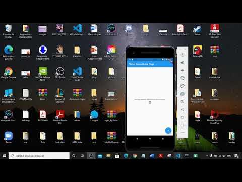02 - Crear proyecto en Flutter | abrir emulador | correr aplicación de ...