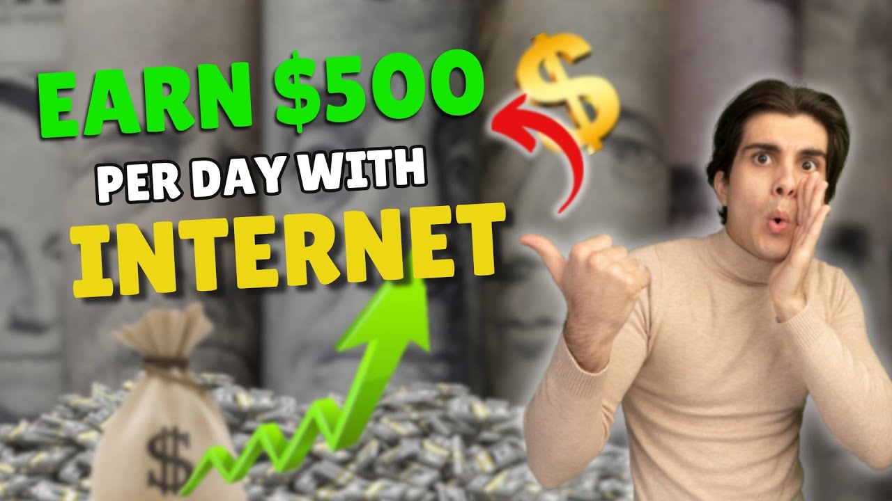 Easiest Ways to Earn Online $500 PER DAY Without Investment - YouTube