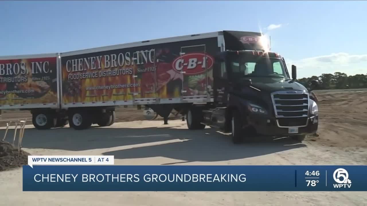 Cheney Brothers expanding to the Treasure Coast - YouTube