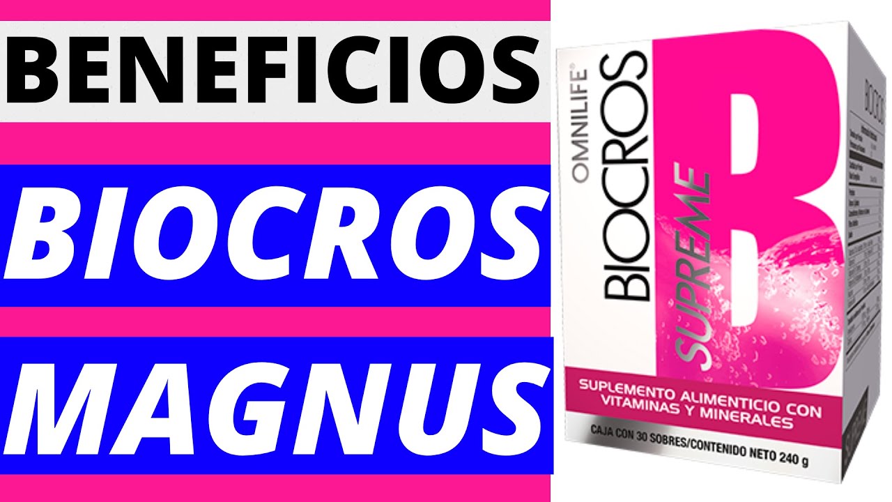 🟪 BIOCROS o MAGNUS Omnilife Beneficios | Entrenamiento de PRODUCTOS con ...