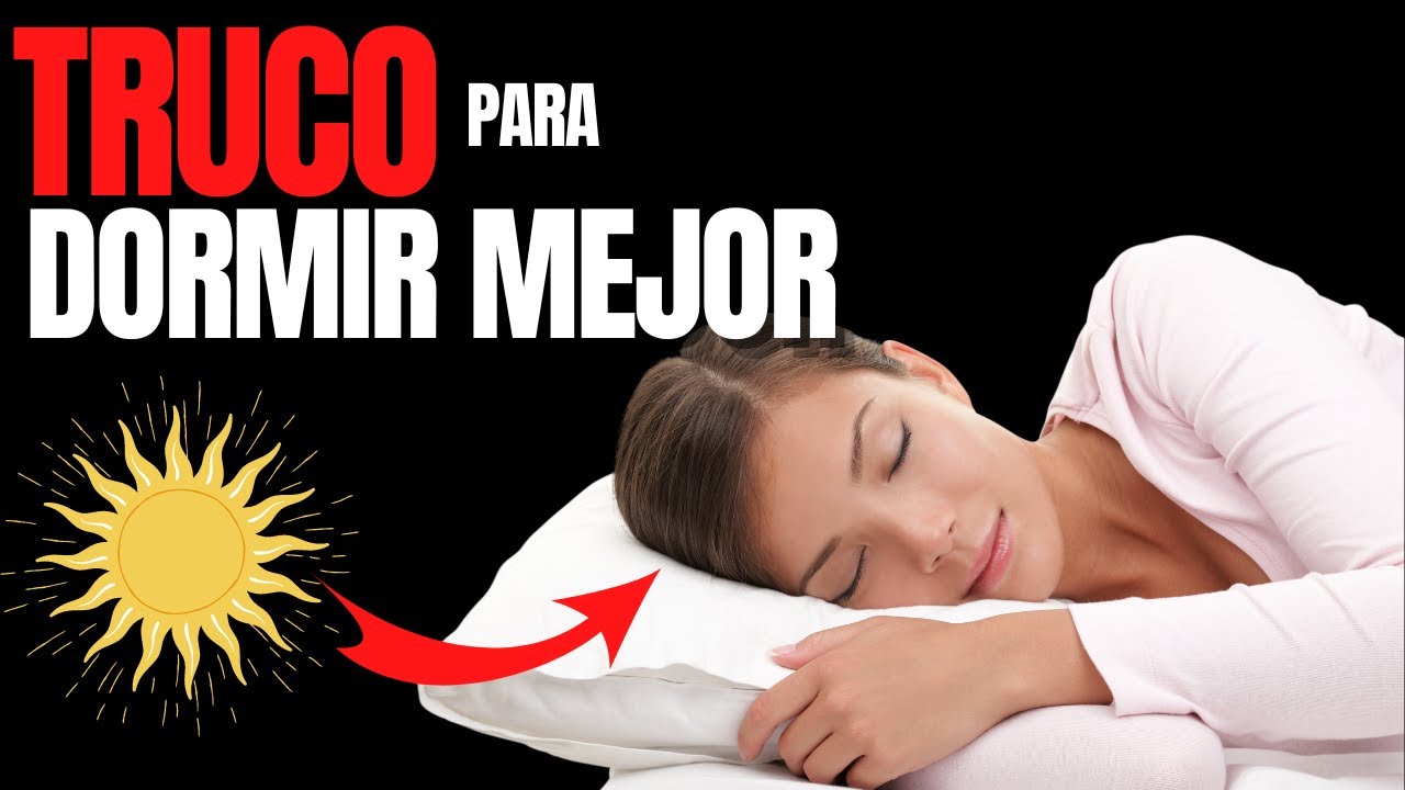 🔴TRUCO PARA DORMIR MEJOR😴💤 - TRICK TO SLEEP BETTER - YouTube