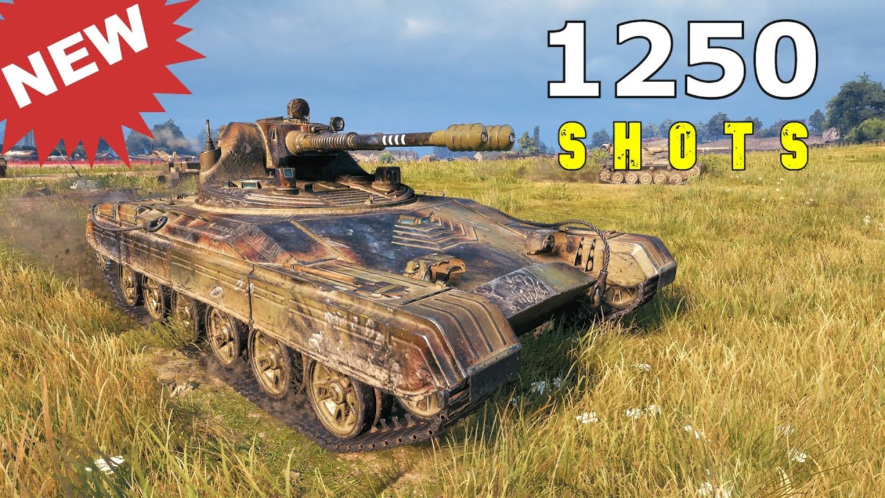 World of Tanks Tesák - 1250 Shots - Autocannons - YouTube