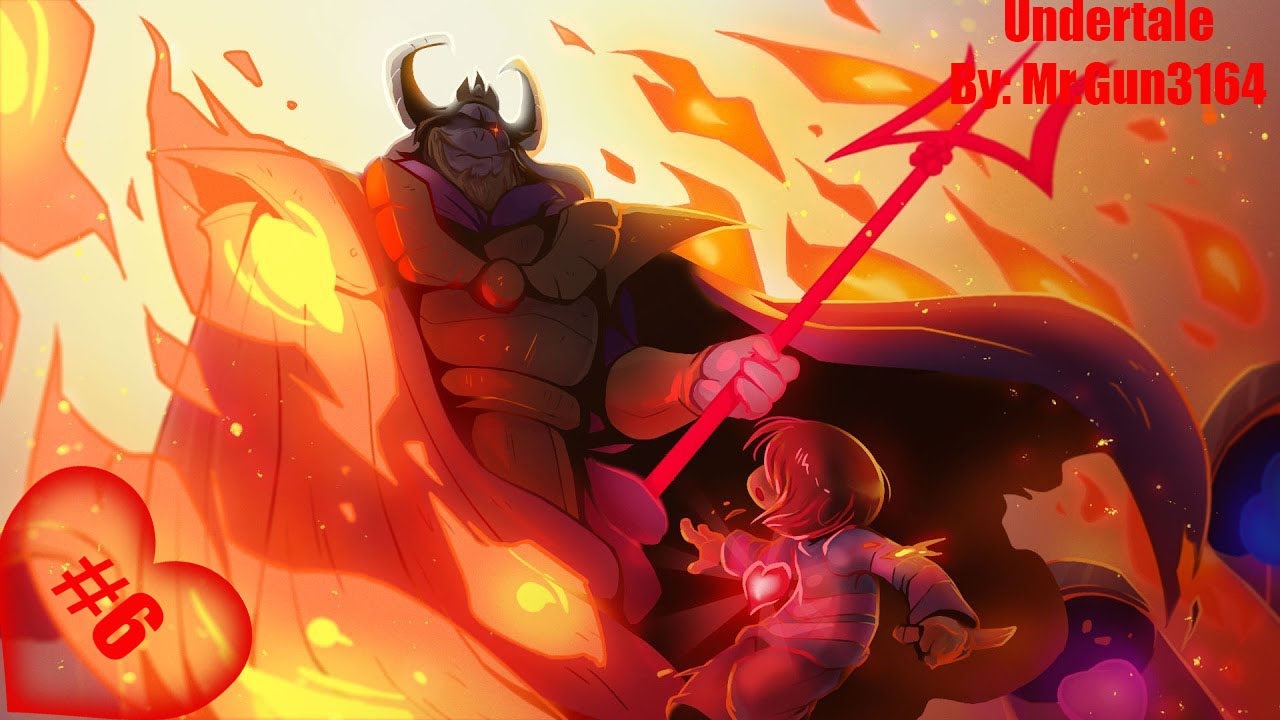 Pelea con asgore Undertale parte 6 - YouTube