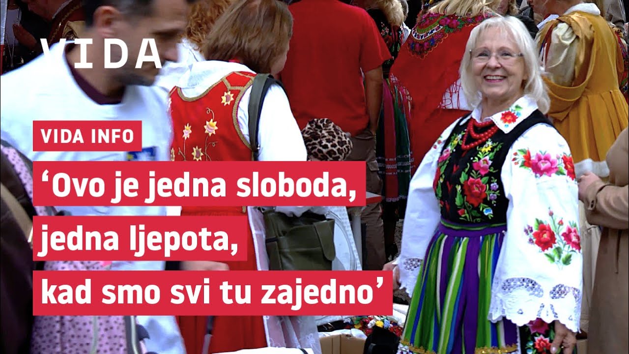 VIDA info - Kolo, gulaš i šljivovica - Zagreb slavi svoje manjine - YouTube