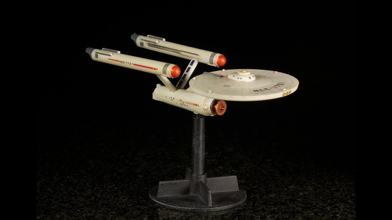 Painting the USS Enterprise in 1/3788 Scale (Part 2) - YouTube