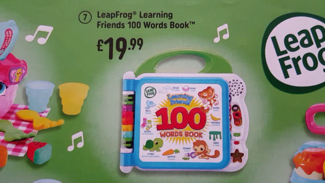 LeapFrog Learning Friends 100 Words Book - YouTube