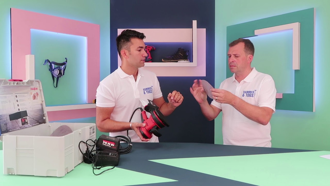 Hammer and Togs: Mafell Eva 150 Orbital Sander - YouTube