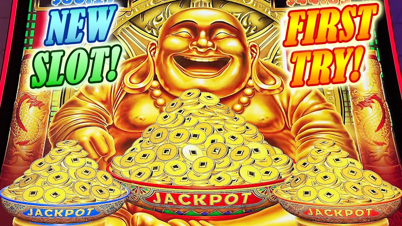 NEW Grand Buddha Link Slot! First Attempt, 3 Bonuses, Wheel Spins and ...