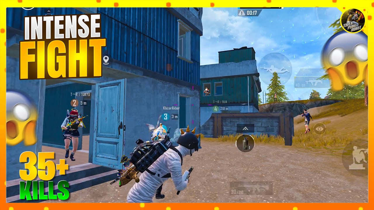 INTENSE FIGHT IN INTENSE SITUATION | 35+KILLS | TYLER PUBG MOBILE - YouTube