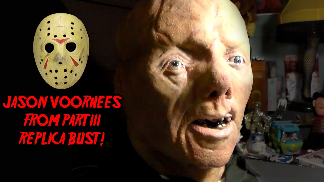 Dr. Wolfula- Jason Voorhees from Part 3 Replica Bust! - YouTube